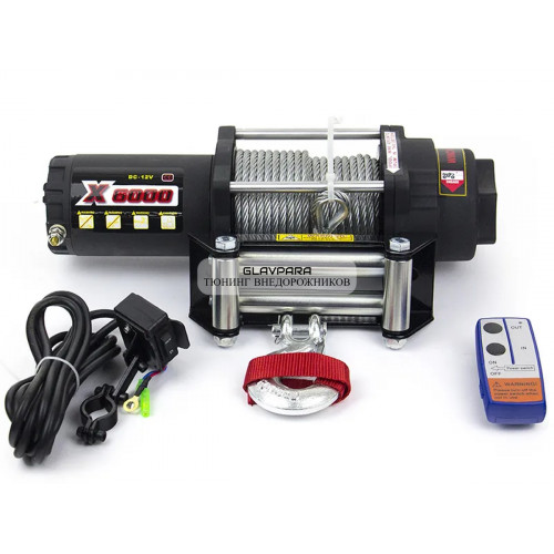 Электрическая лебедка Master Winch X6000L: идеальный выбор для квадроциклов